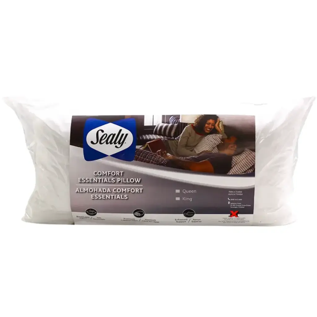 Sealy Comfort Essentials Pillow King | Dwellings Home Trinidad